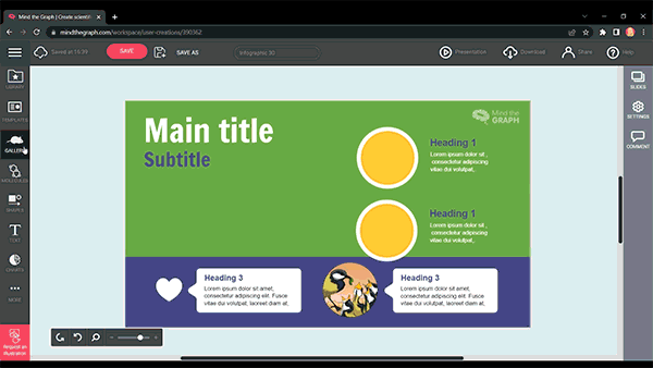 サイエンスインフォグラフィックメーカー Mind the Graph｜商品詳細 | 学術情報・論文作成支援【ユサコ株式会社】
